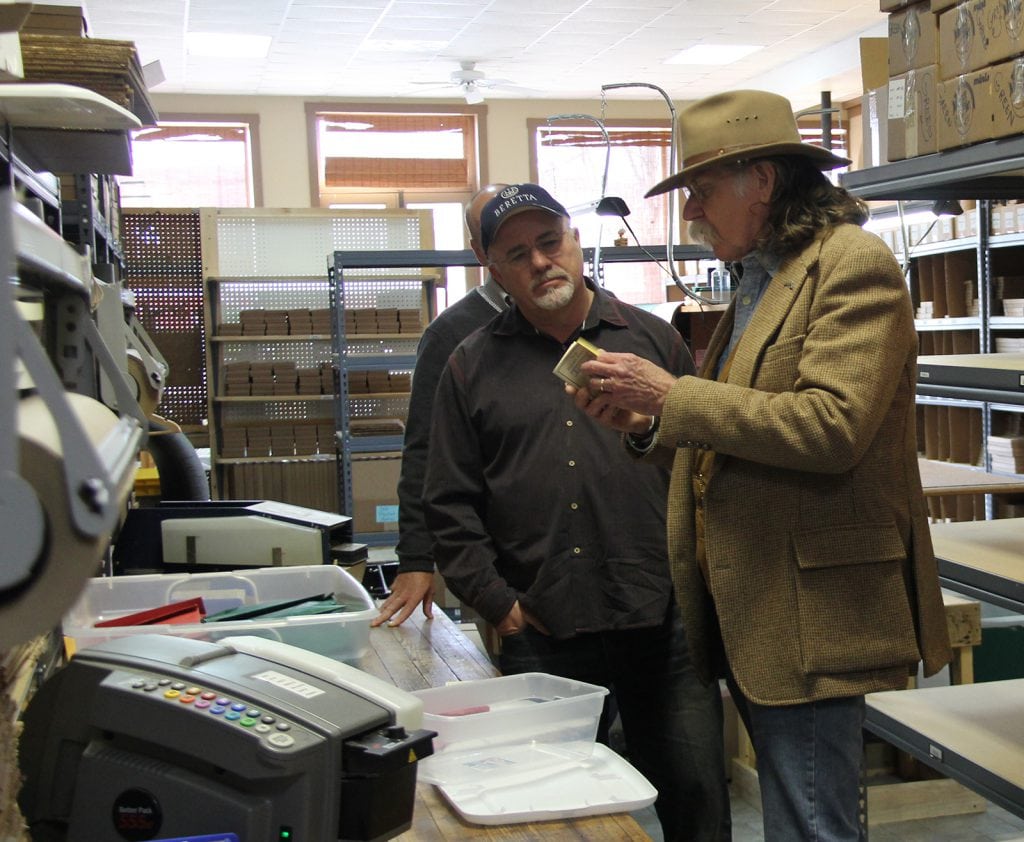 Dave Ramsey visits Col. Littleton Leather Workshop | Colonel Littleton