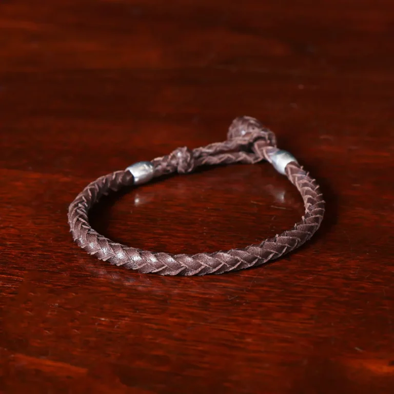 Leather Braided Bracelet | Best & American Made | Col. Littleton