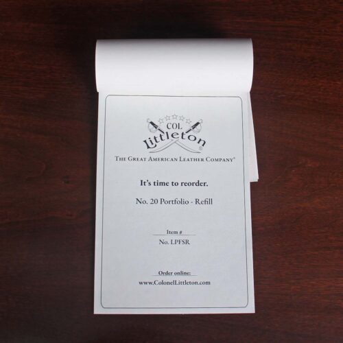 Refill for Portfolio Memo 5 x 8 | Col.Littleton