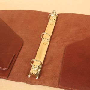 Leather 3 Ring Binder No. 19 - Best USA Made Portfolio | Col. Littleton