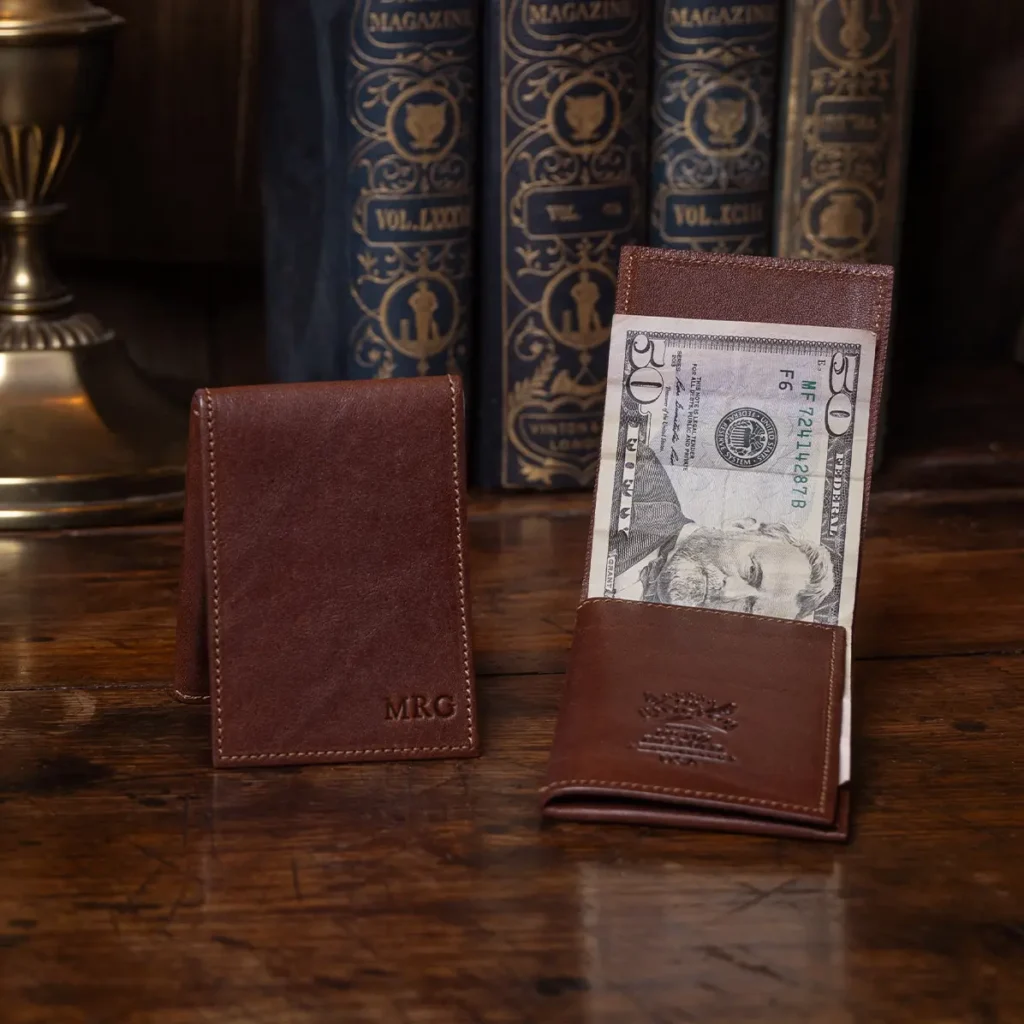 Slim Leather Billfold for Front Pocket | USA Made | Col. Littleton