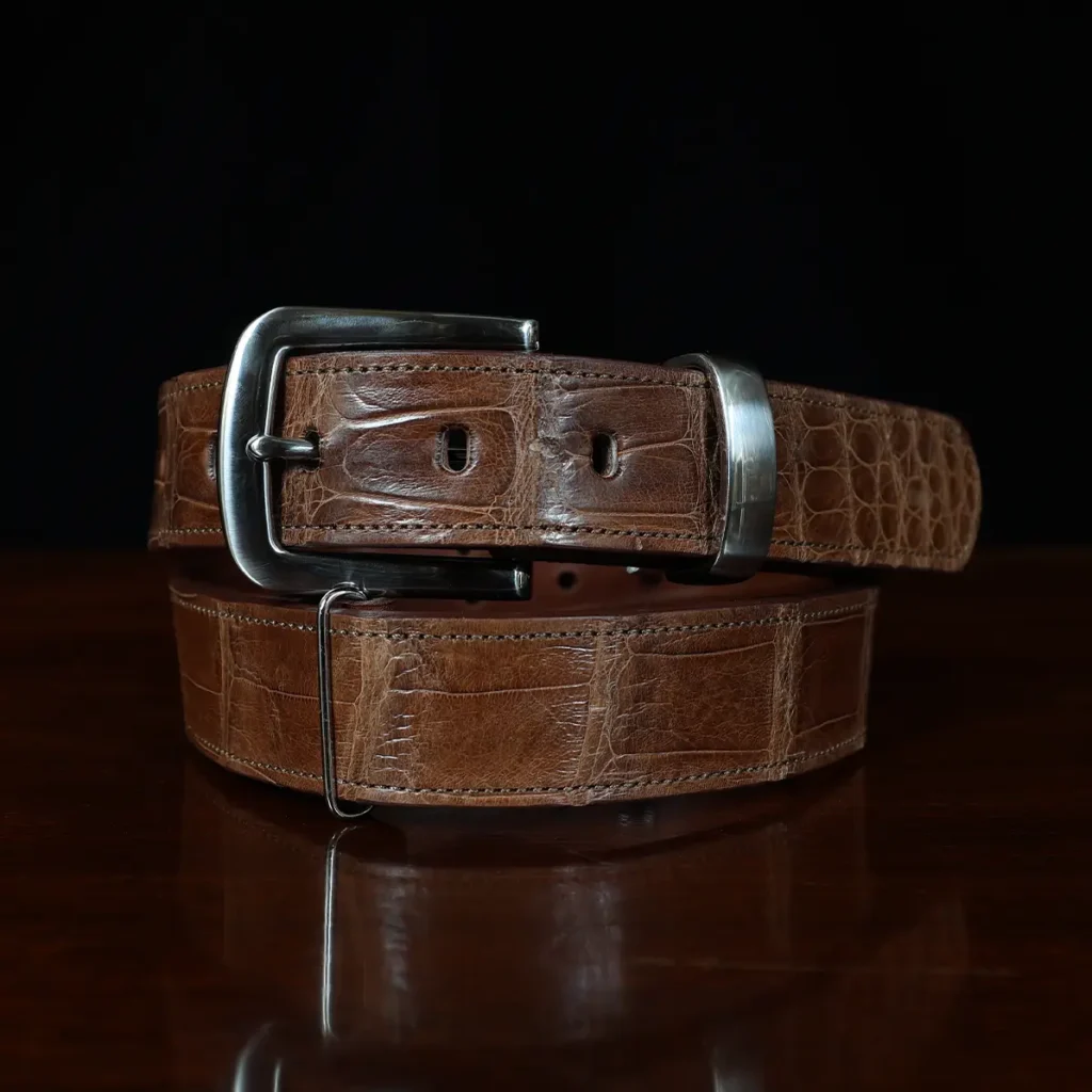 Luxury American Alligator Belt | USA Made | Col Littleton