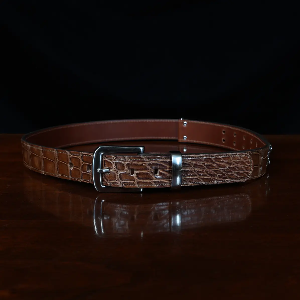 Luxury American Alligator Belt | USA Made | Col Littleton