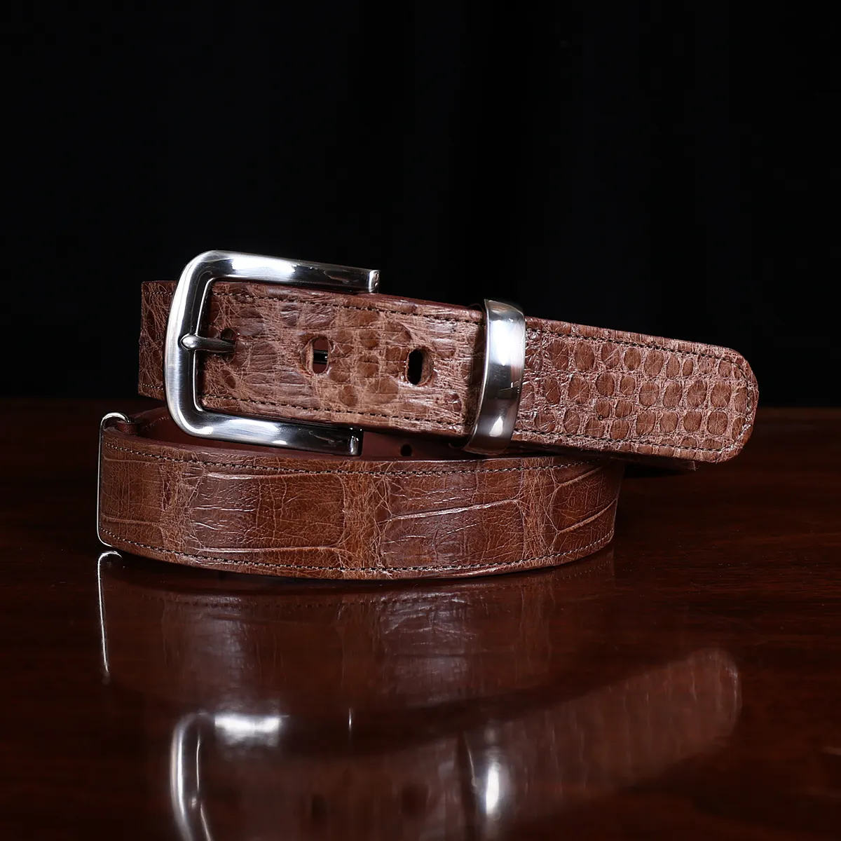 Luxury American Alligator Belt | USA Made | Col Littleton