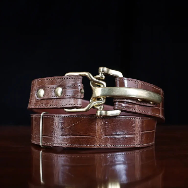 Luxury American Alligator Belt | Made in America