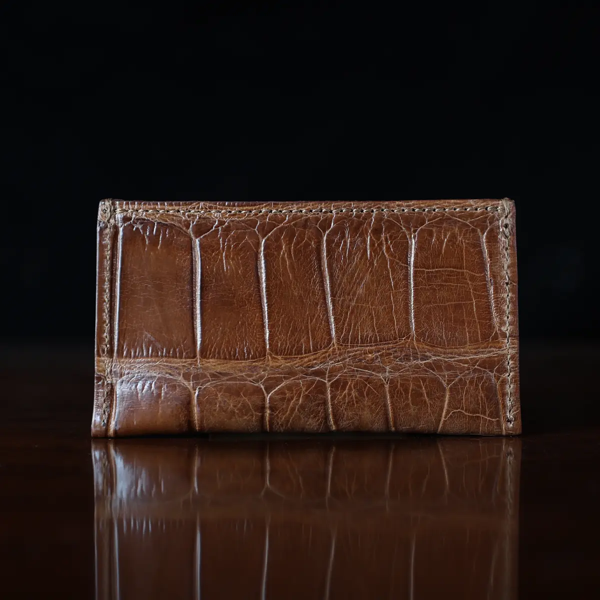 Luxury American Alligator Card Wallet | USA Made | Col Littleton