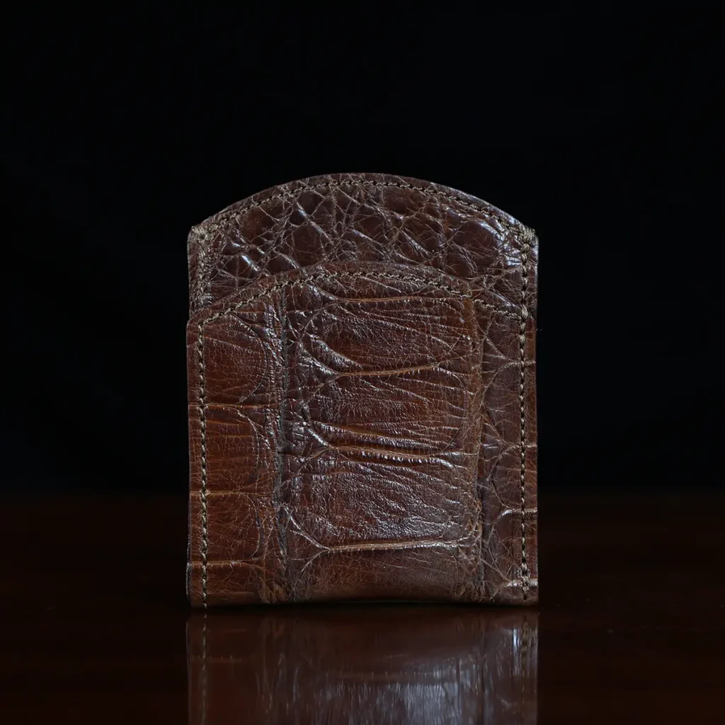 Alligator Front Pocket Wallet | Private Stock | Col. Littleton