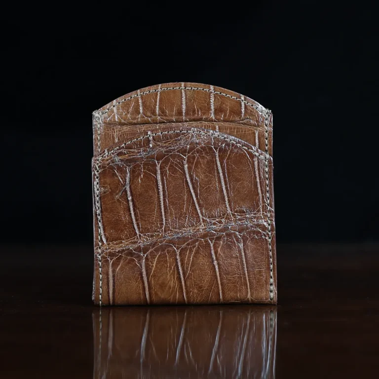 Alligator Front Pocket Wallet | Private Stock | Col. Littleton