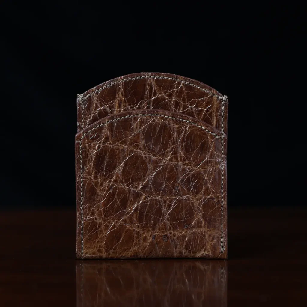 Alligator Front Pocket Wallet | Private Stock | Col. Littleton