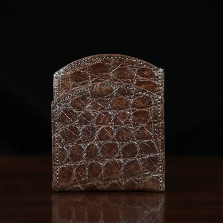 Alligator Front Pocket Wallet | Private Stock | Col. Littleton