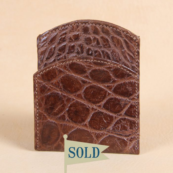 Alligator Front Pocket Wallet ID001 | Best & USA Made | Col. Littleton