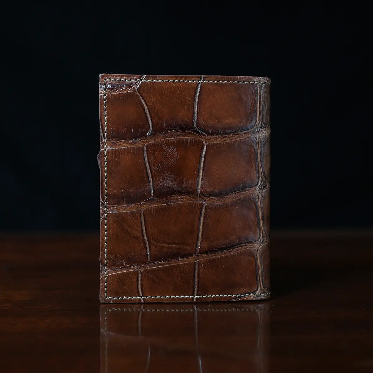 Luxury American Alligator Card Wallet | USA Made | Col Littleton