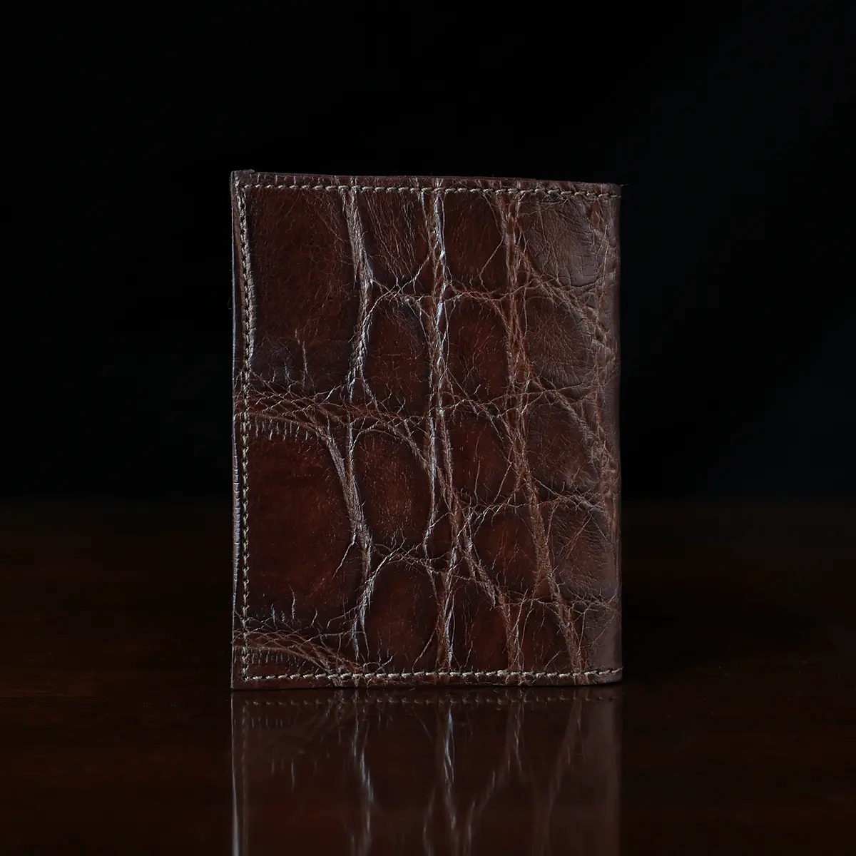 Luxury American Alligator Card Wallet | USA Made | Col Littleton