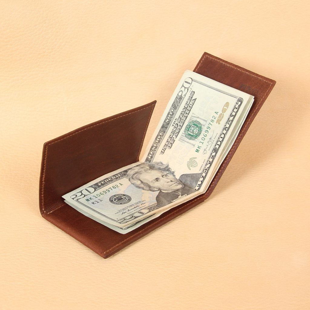 Slim Leather Billfold for Front Pocket | USA Made | Col. Littleton