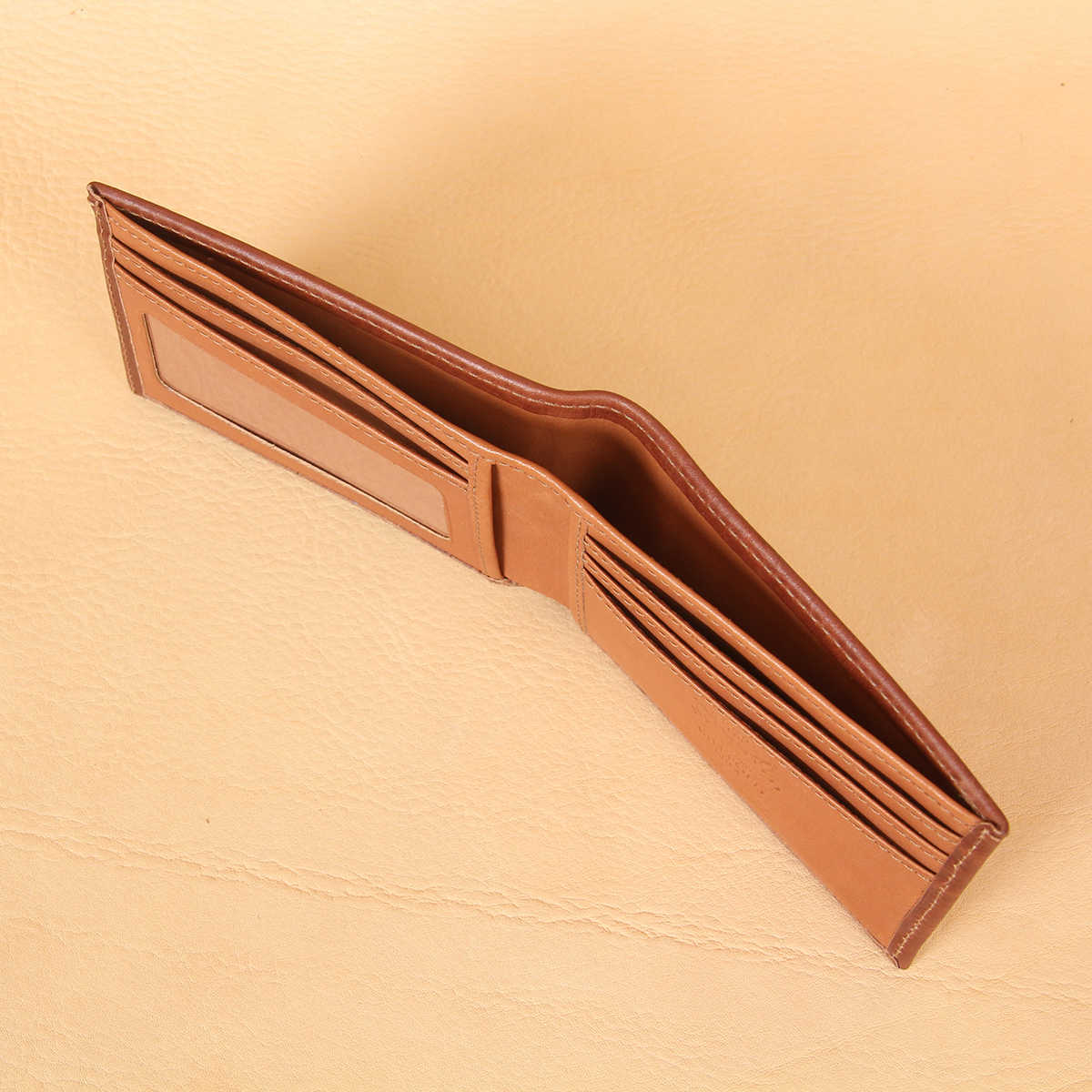 Leather Billfold Wallet No.4, Personalized USA Made Bifold | Col. Littleton