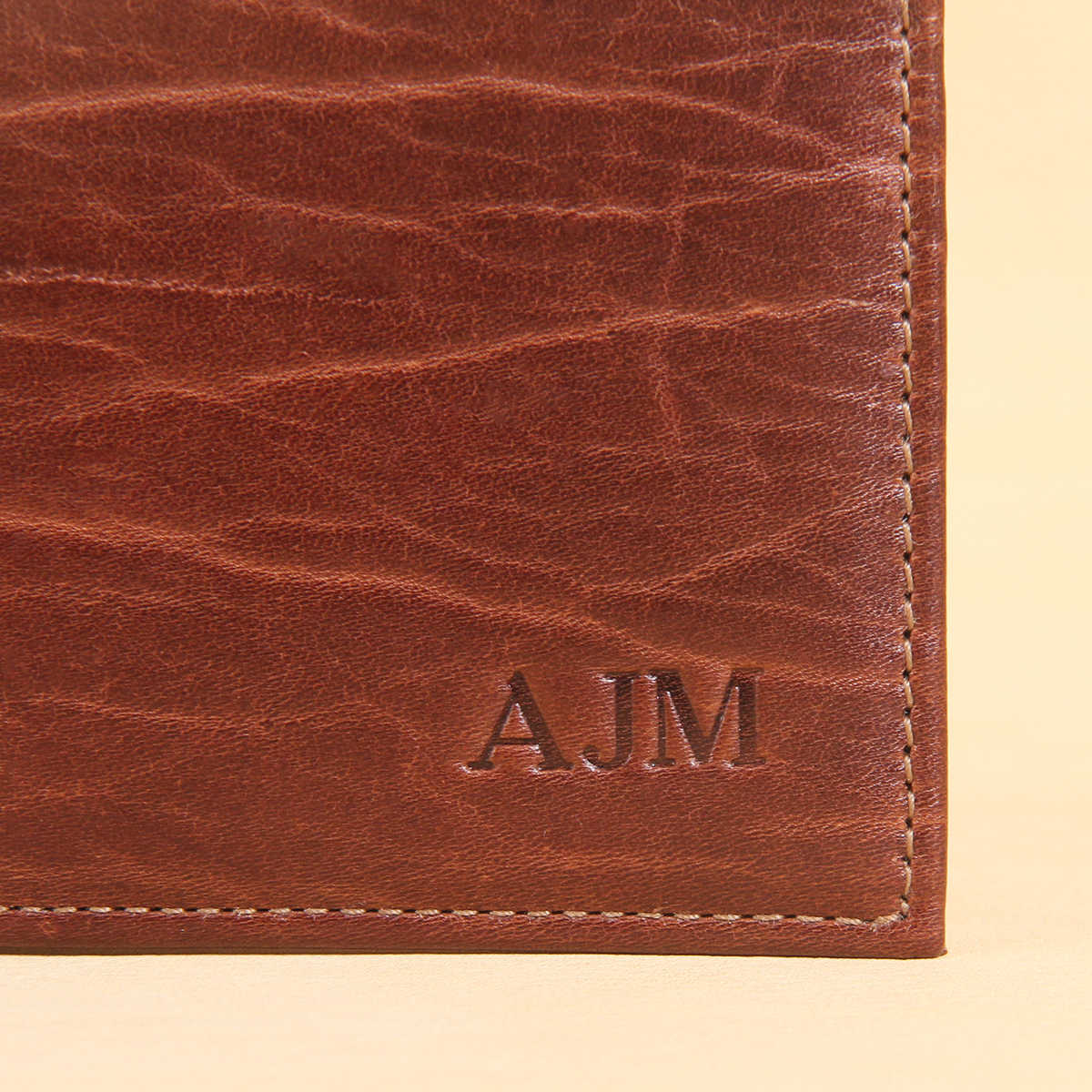 Leather Billfold Wallet No.4, Personalized USA Made Bifold | Col. Littleton