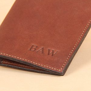 Leather Wallet Business Card Holder | USA Made | Col Littleton