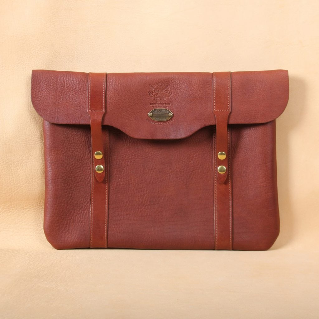 Leather Satchel Document Bag No. 16 - Best USA Made | Col. Littleton