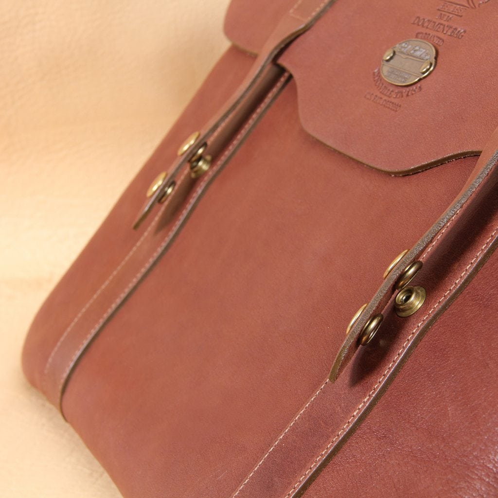 Leather Satchel Document Bag No. 16 - Best USA Made | Col. Littleton