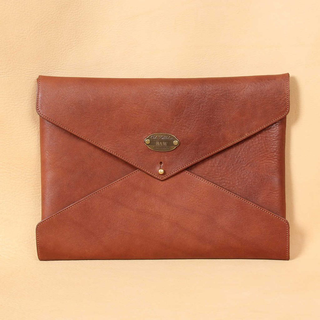 Leather Envelope, The Emissary - Handcrafted, USA Made | Col. Littleton
