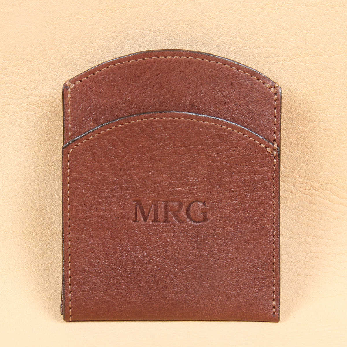 Front Pocket Wallet, Best American Steerhide Leather, Slim | Col. Littleton