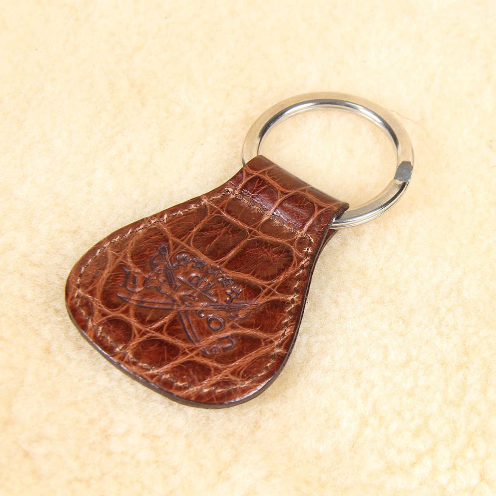 Alligator Key Ring Personalized No. 5 | USA Made | Col. Littleton