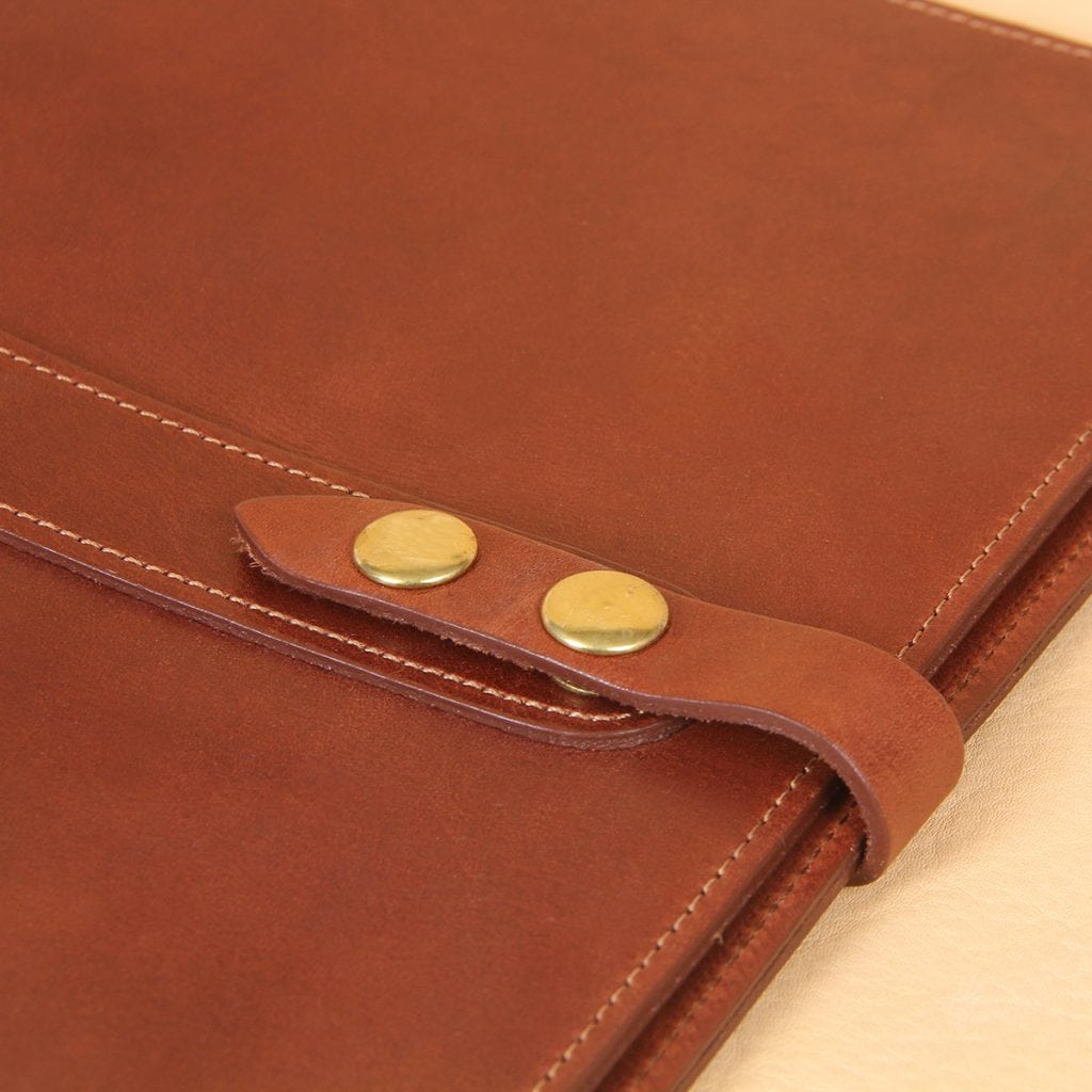 Leather 3 Ring Binder No. 19 - Best USA Made Portfolio | Col. Littleton