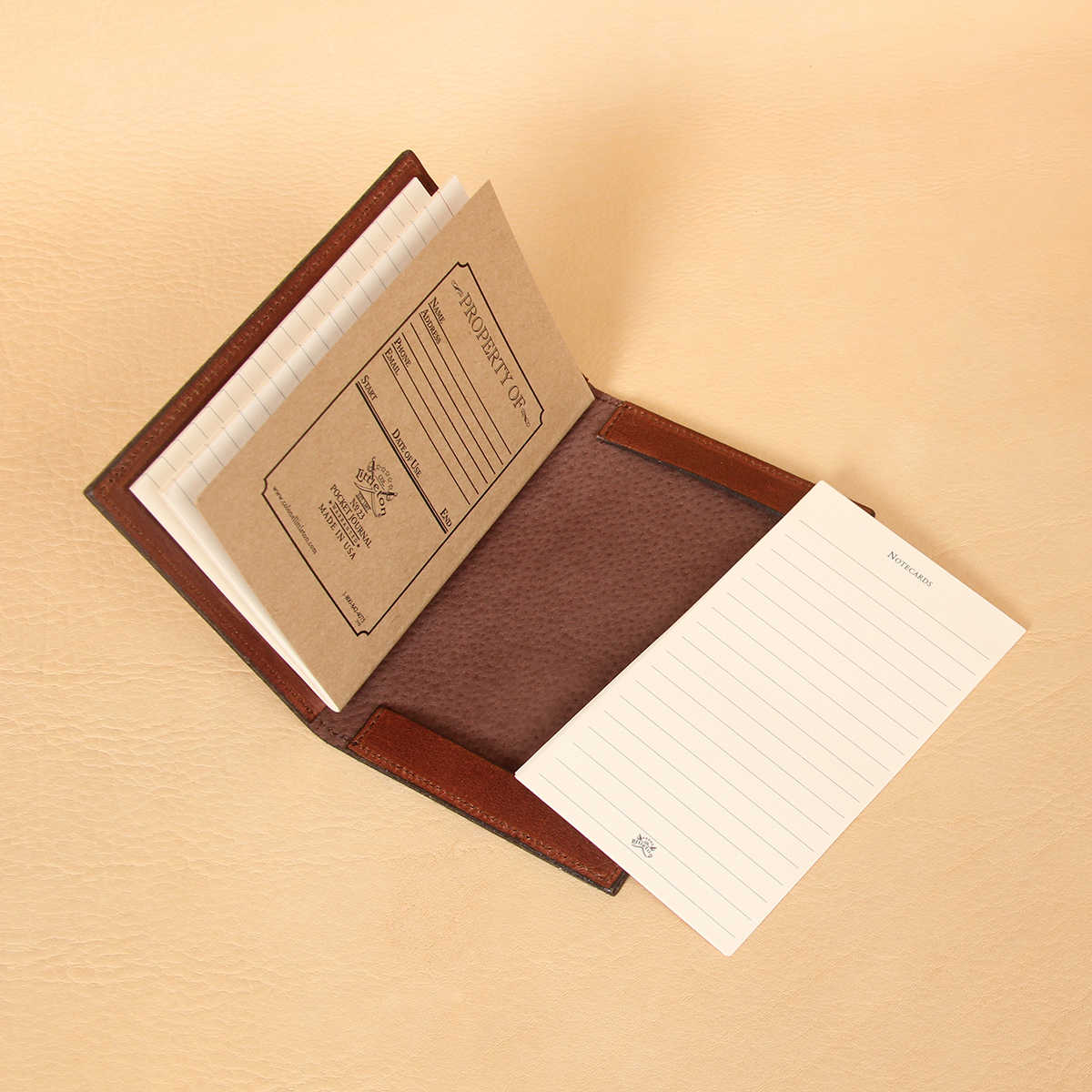 Leather Pocket Journal No 23 USA Made Everyday Carry Col Littleton Leather Pocket Journal No 23 USA Made Everyday Carry Col Littleton