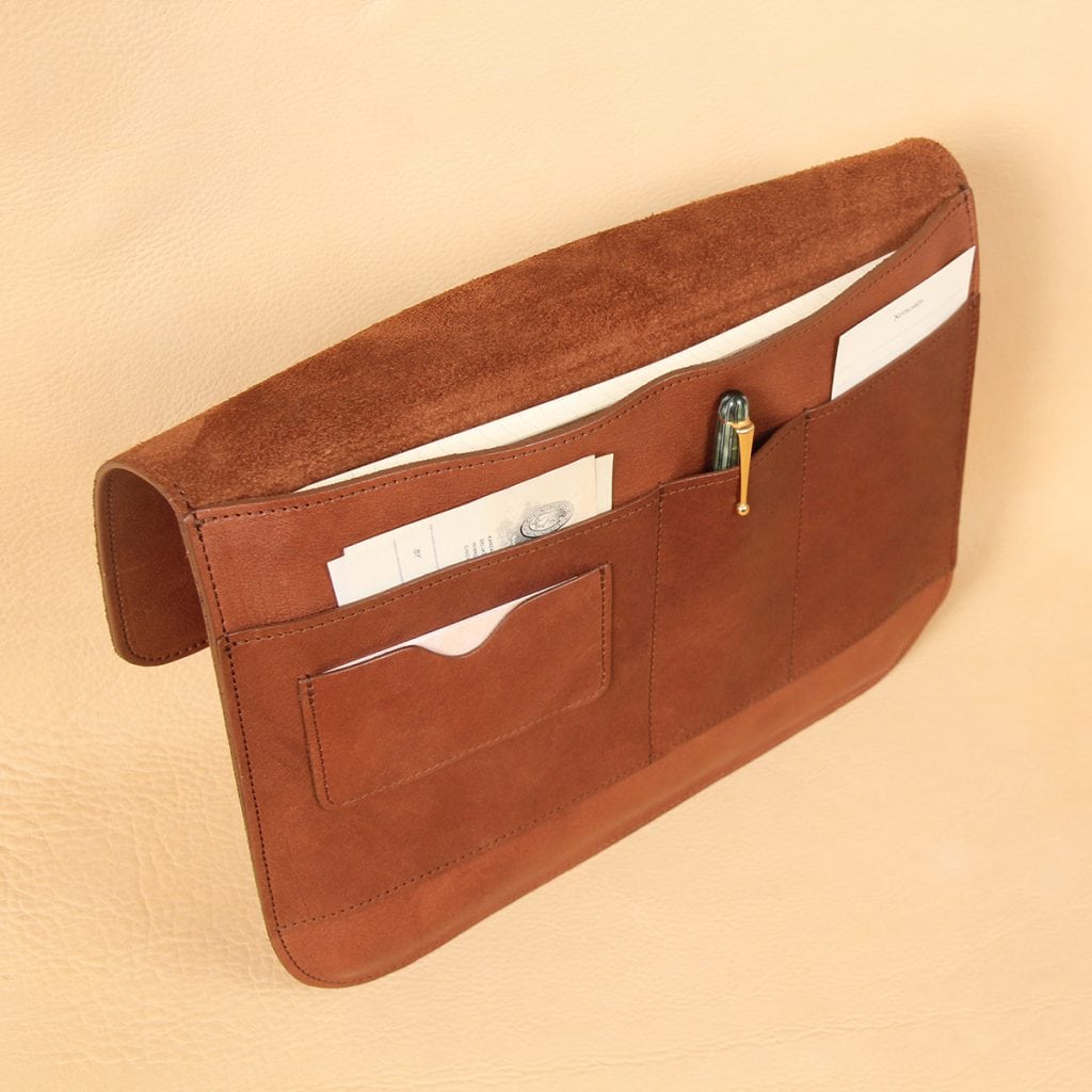 Leather Composition Pocket | USA Made | Col. Littleton