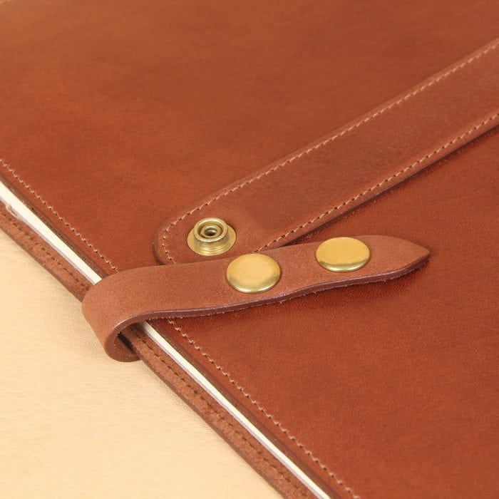 Leather Portfolio Left Hand Model No. 18 | USA Made | Col. Littleton
