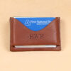 Leather Front Pocket Wallet | No. 33 USA Made| Col. Littleton
