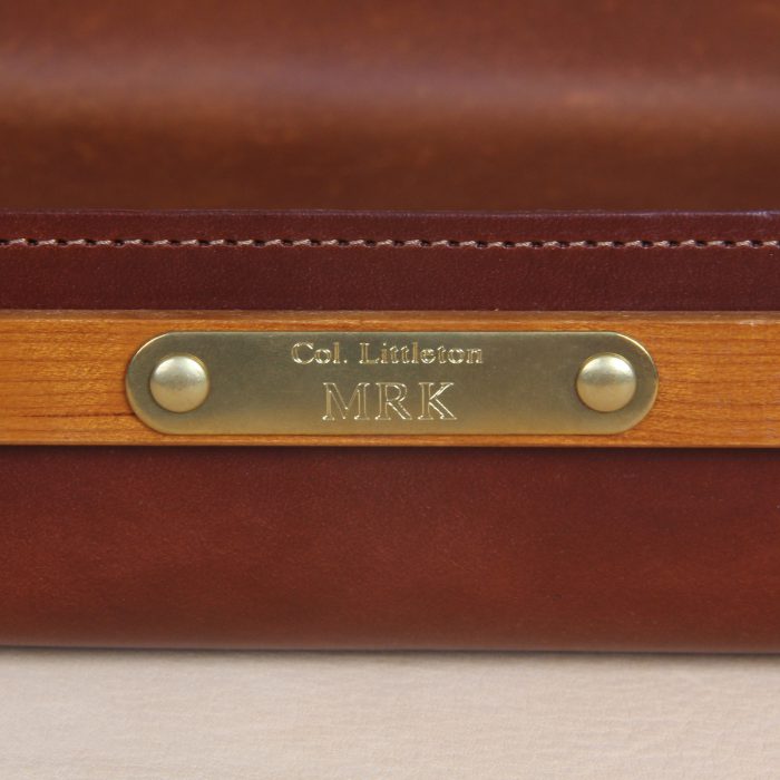Leather Valet Tray No. 120, Personalized & Handmade in USA | Col. Littleton