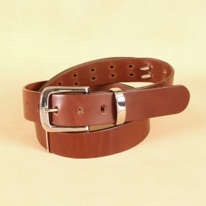 Adjustable Leather Belt, No. 4 - USA Made | Col. Littleton