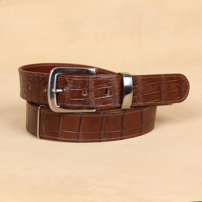Luxury American Alligator Belt | USA Made | Col Littleton