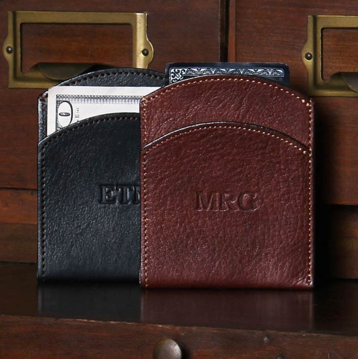 Front Pocket Wallet, Best American Steerhide Leather, Slim | Col. Littleton