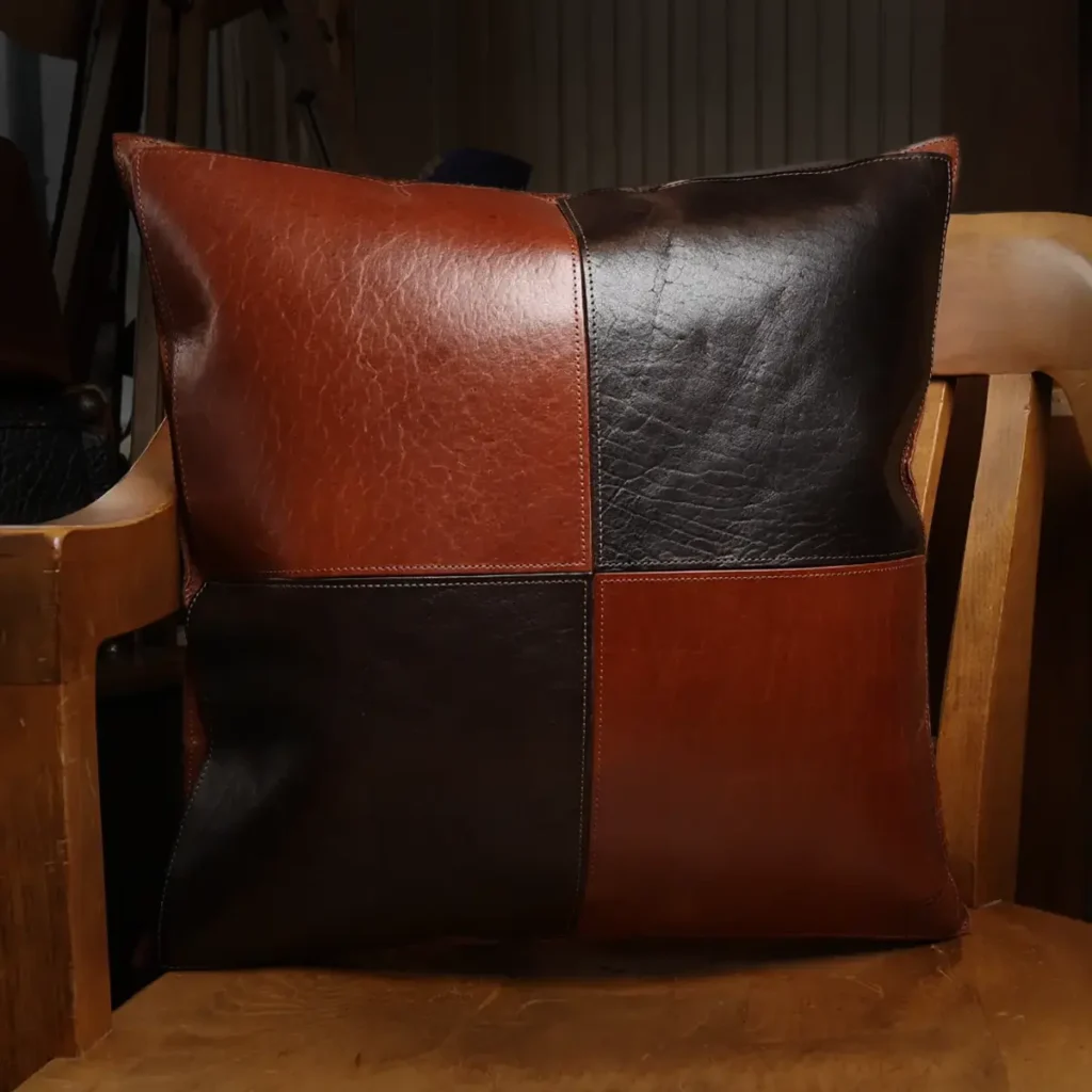 Leather Pillows - American Buffalo | Col. Littleton