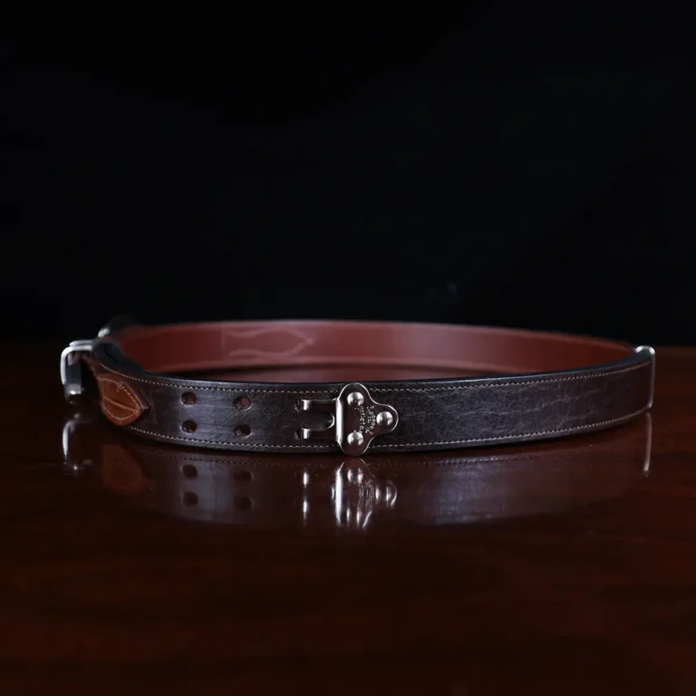 Bison Alligator Leather Ranger Belt No. 2 | Col. Littleton