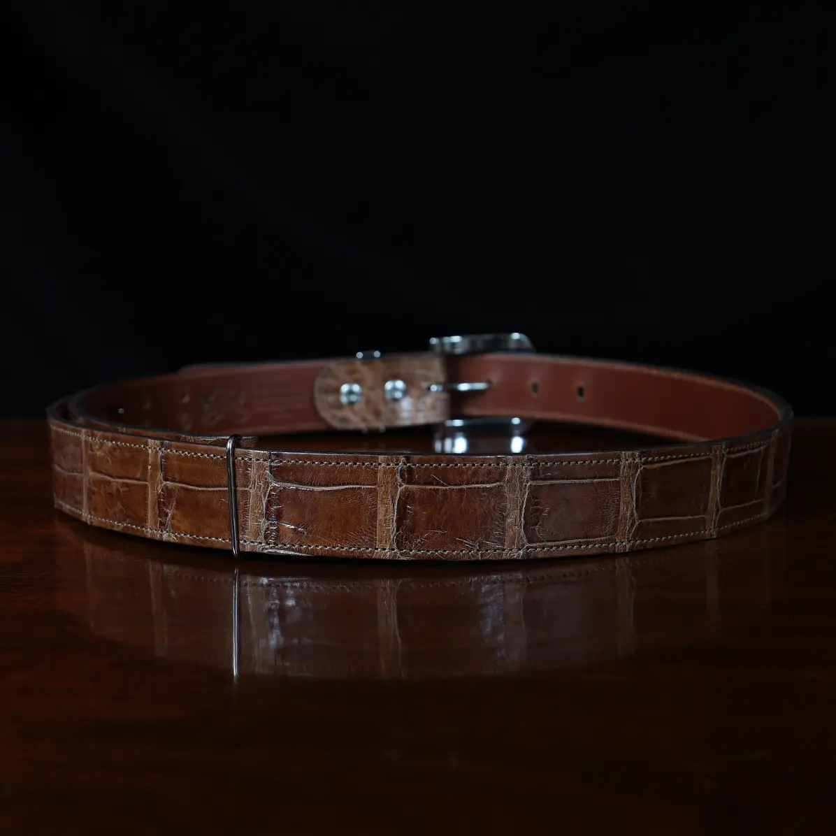Luxury American Alligator Belt | Col. Littleton