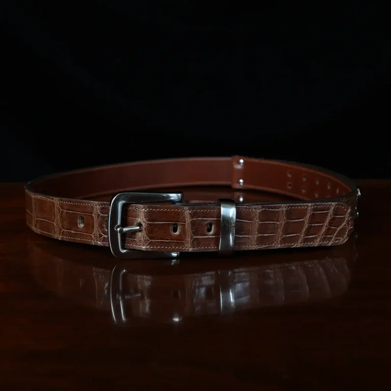 Luxury American Alligator Belt | Col. Littleton