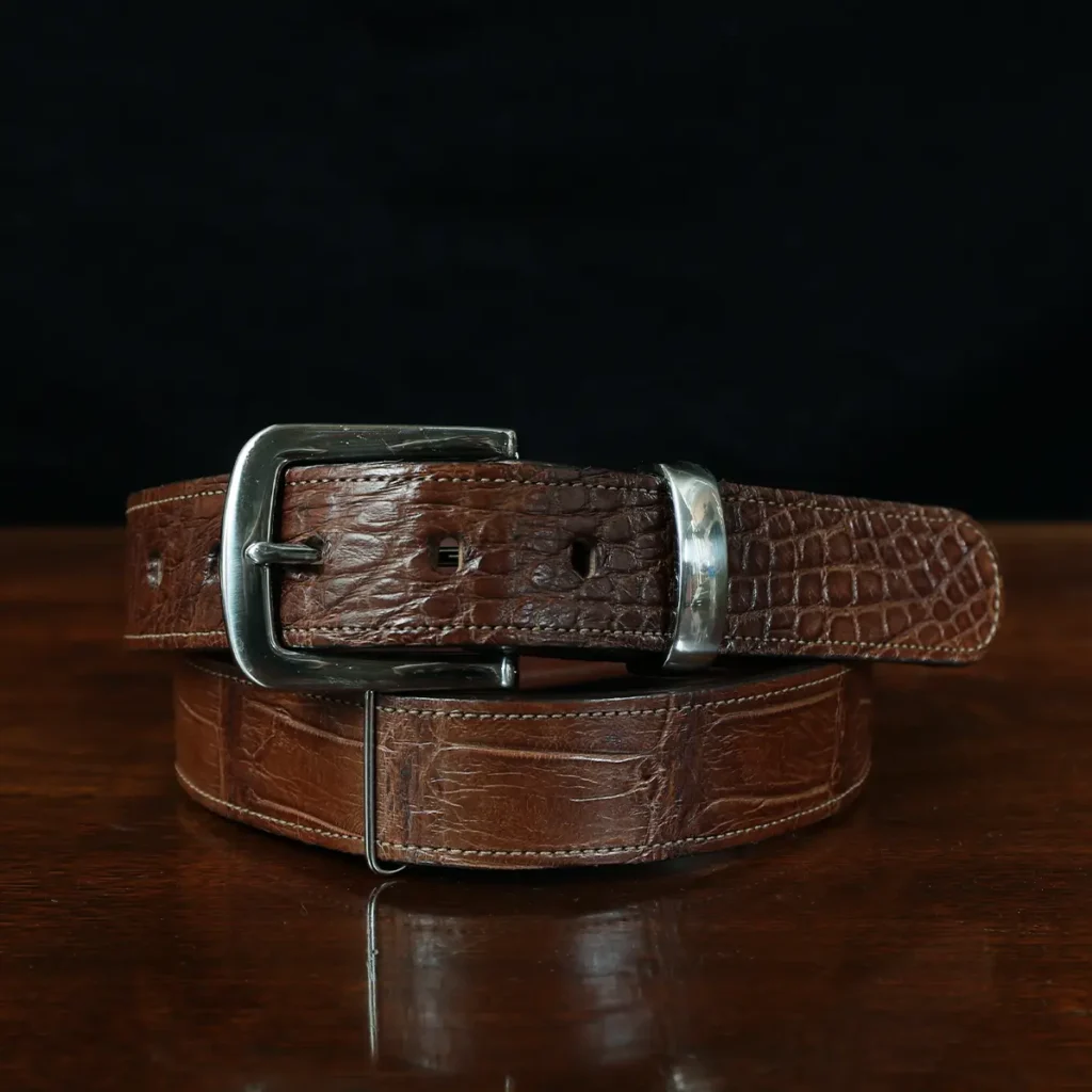 Luxury American Alligator Belt | Col. Littleton