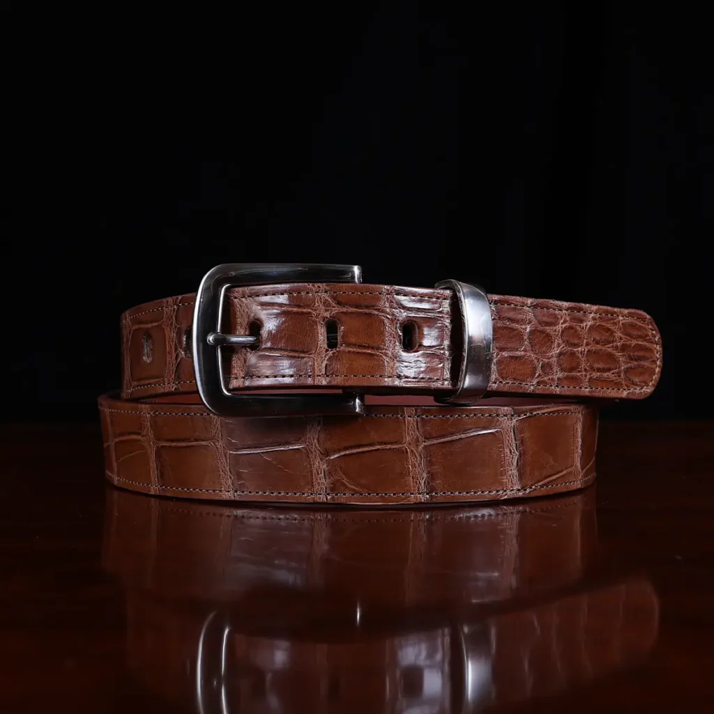 Luxury American Alligator Belt | USA Made | Col Littleton